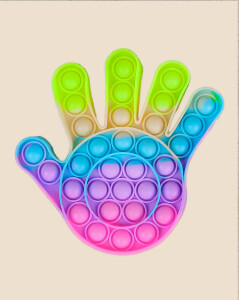 POP-IT MULTICOLOR MANO 14*13 C/U | SF Panda