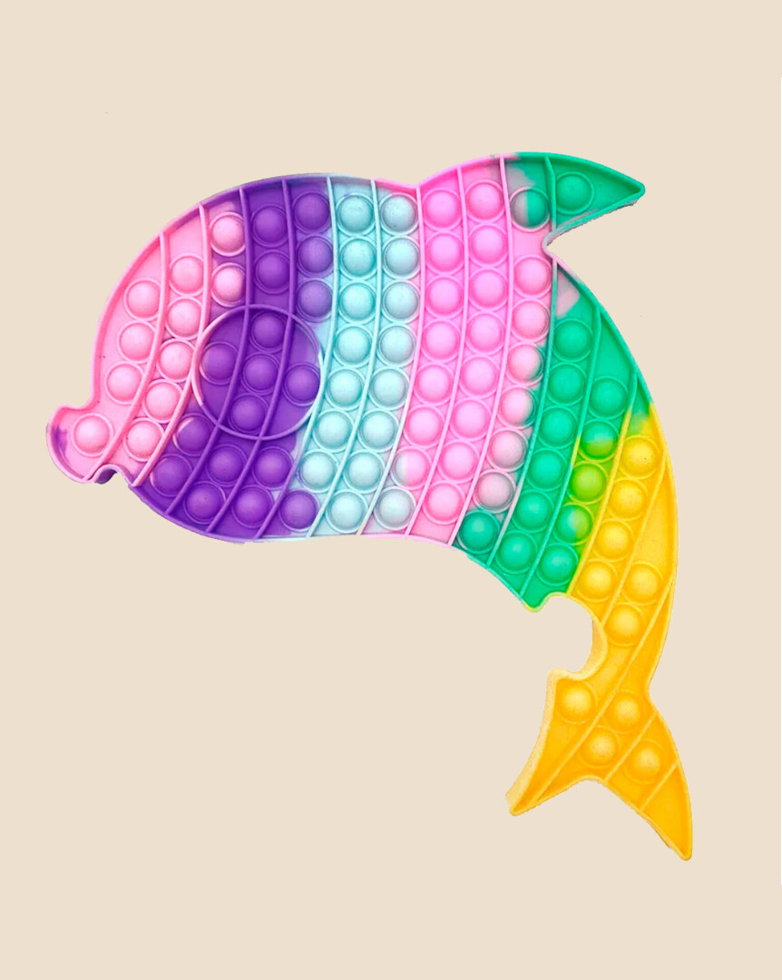 POP-IT MULTICOLOR DELFIN 24*24 C/U | SF Panda