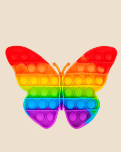 POP-IT MULTICOLOR MARIPOSA 20*13 C/U | SF Panda