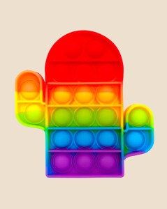 POP-IT MULTICOLOR CACTUS 12*11 C/U | SF Panda