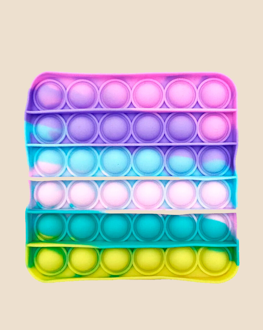 POP-IT MULTICOLOR CUADRADO 12*12 C/U | SF Panda