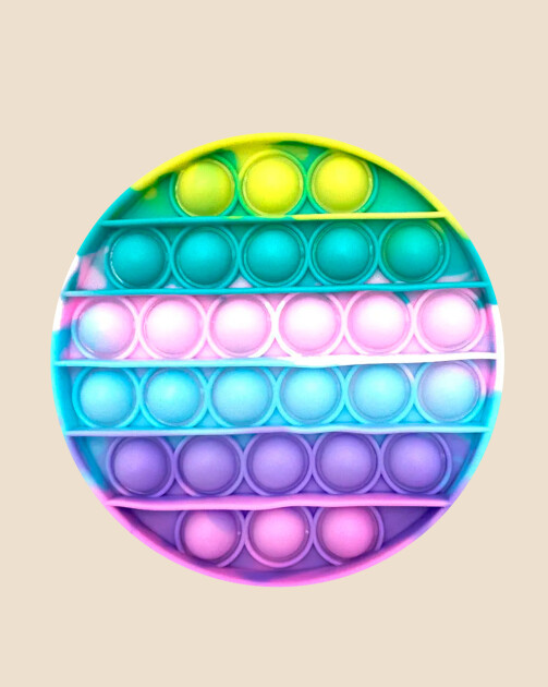 POP-IT MULTICOLOR REDONDO 12.5CM C/U | SF Panda